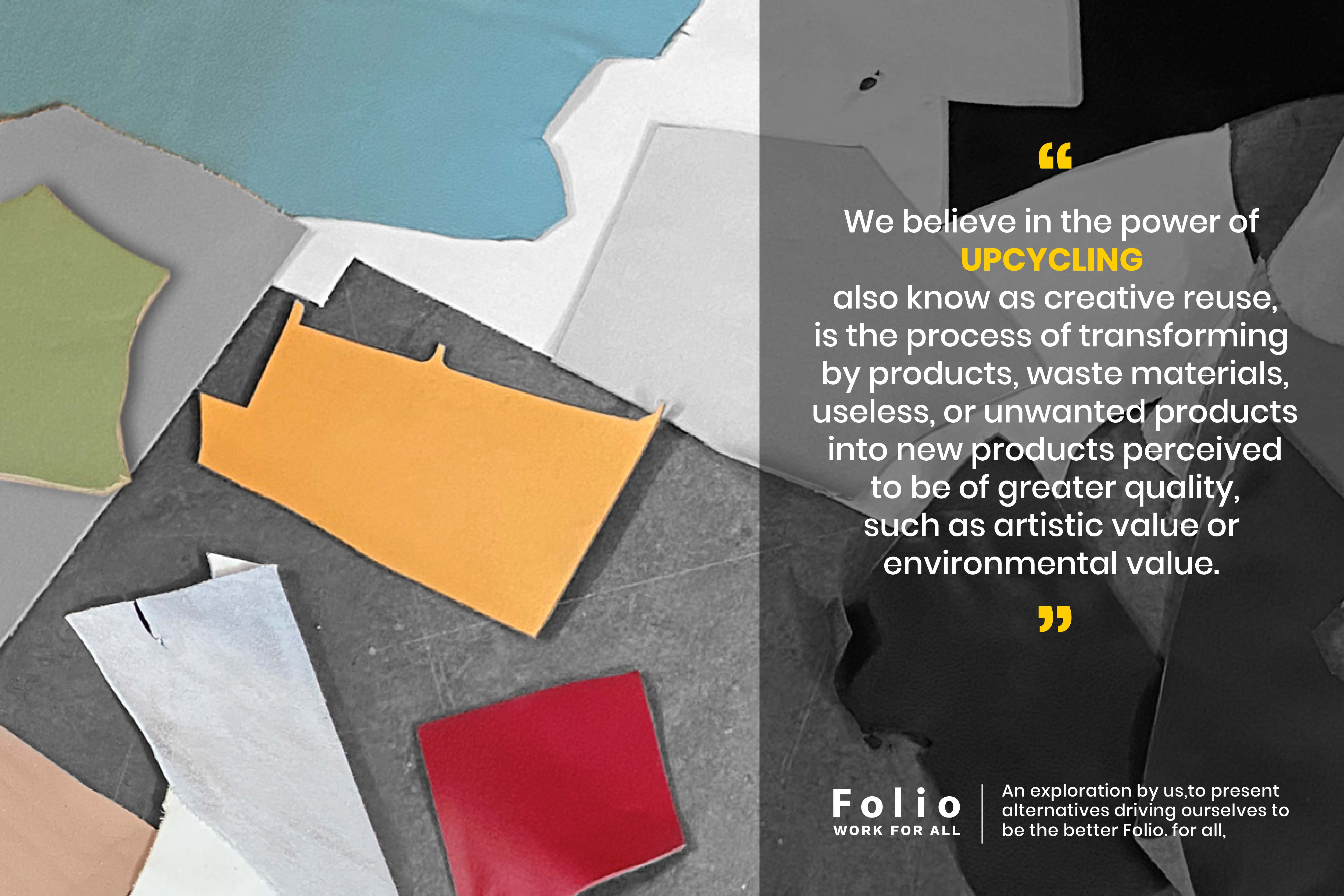 UPCYCLING – FolioBrand.Shop